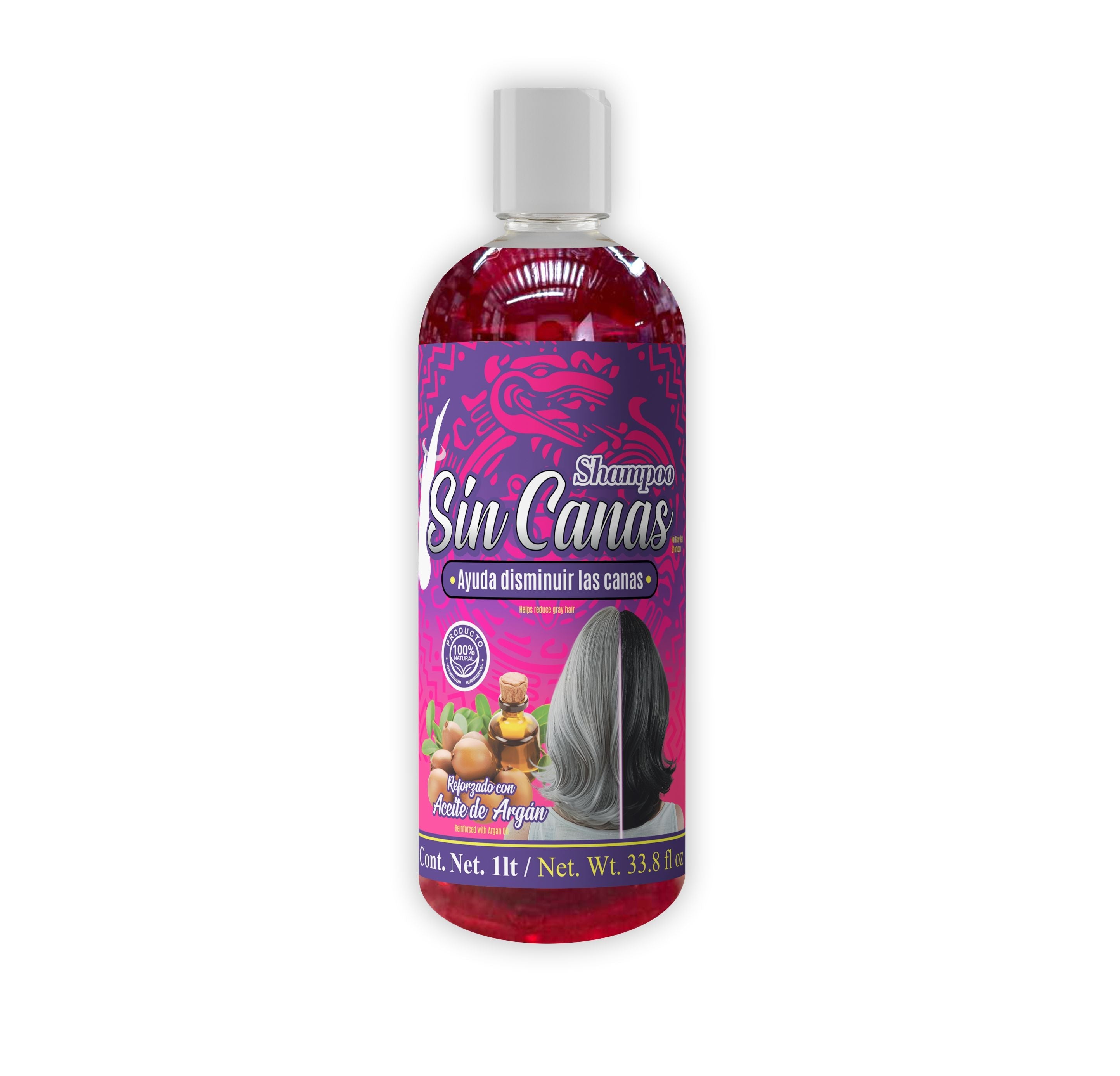 Shampoo Sin Canas 1 Litro – Latinatural Mayoreo