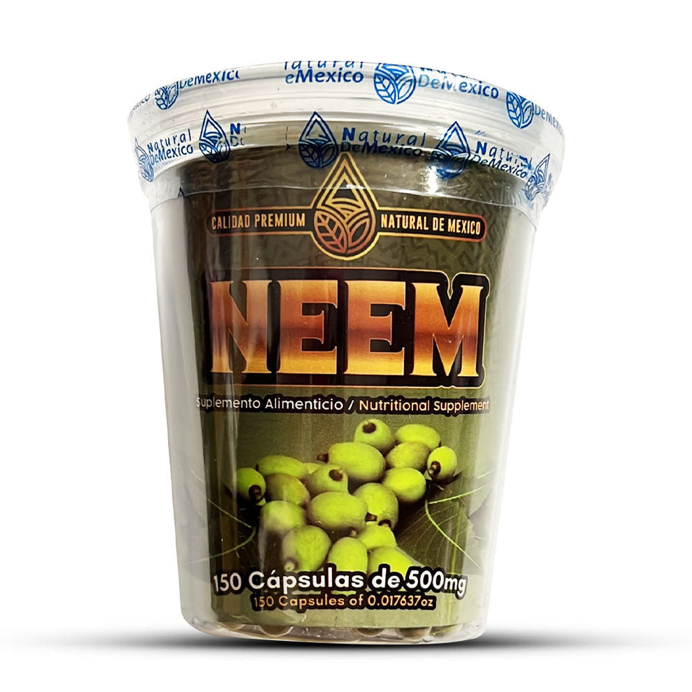 Suplemento Neem en Vasito Supplement 150 Capsulas – Latinatural Mayoreo